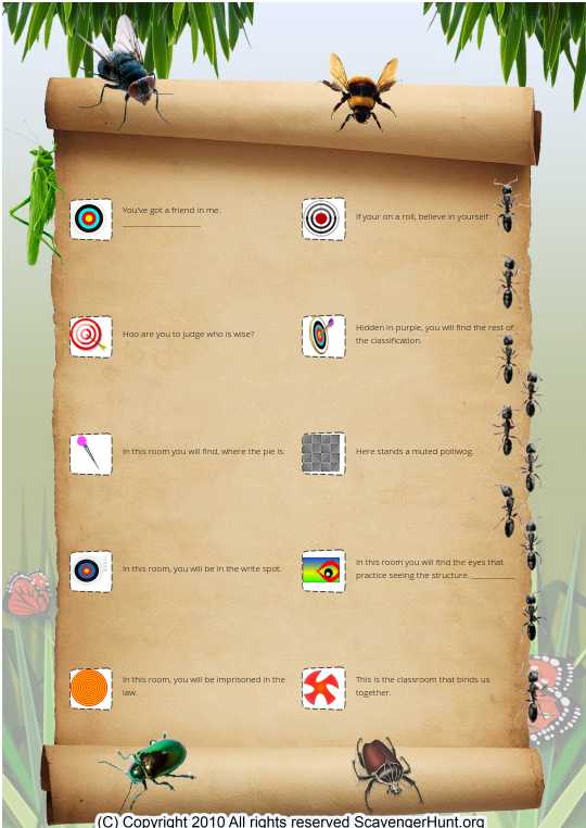 Hunger Games Scavenger Hunt